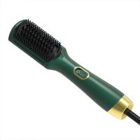 China OEM ODM Ceramic Hair Straightener Brush Portable Ionic Hair Straightener Brush for sale
