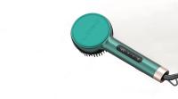 China Ceramic Mini Heated Round Brush Hair Straightener Brush Hot Air Brush Tools for sale
