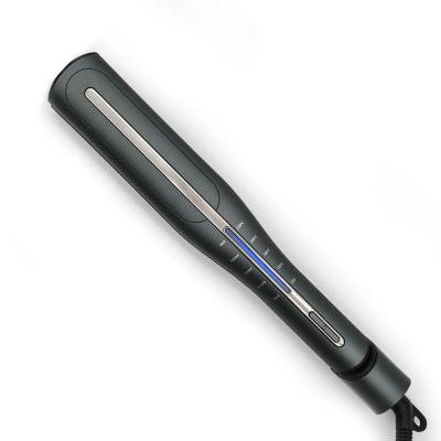 China Black Negative Ions Salon Ceramic Hair Straightener Salon Hairdressing for sale
