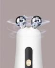 China Vibrating Face Massager Face Eye Skin Care Mini Electric EMS LED Light Face Massager for sale