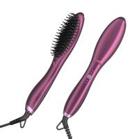 China Multifunctional Ceramic Hot Combs Beard Straightener Hair Styler Electric Hot Comb for sale