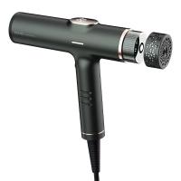 China Brushless Negative Ion Dryer 1200w 110000 Rpm Black Hair Dryer for sale