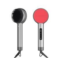 China OEM ODM Rechargeable Hair Straightener Brush Ceramic Hot Tools Hot Air Brush for sale