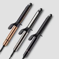 China Ceramic Spiral Curling Iron Long Barrel Curling Iron Adjustable Fast Heating for sale