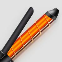 China Ceramic Spiral Curling Iron Long Barrel Curling Iron Adjustable Fast Heating for sale