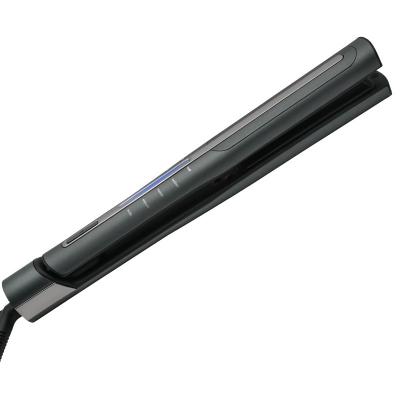 China Coating Negative Ion Hair Straightener Ceramic Floating Plate LCD Hair Straightener for sale
