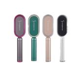 China Woman Ceramic Hot Combs Multifunctional Styling Comb Hair Styler Electric Hair Straightening Curling Brush for sale