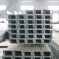 China A283 Galvanized Steel Channel ASTM SS400 Hot Dip C Shaped for sale