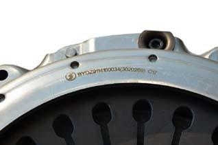 China SHAANXI COPY QUALITY PHOTO COLOR Clutch pressure plate - Корзина сцепления DZ9114160034 for sale
