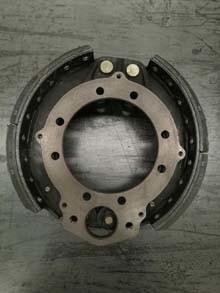 China SHAANXI COPY QUALITY PHOTO COLOR Brake shoe assy. - Тормозная колодка в сборе FDZ95009440004 for sale