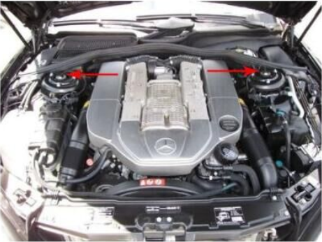 latest company news about How can i tell my Mercedes S-class is equipped with AIRMATIC or ABC? 1