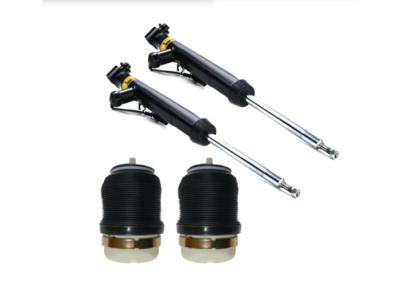 China 2x Rear Shock Absorber + 2x Rear Air Spring Bags For Audi A6 S6 4F C6 2004-11 4F0616032L 4F0616032K 4F0616001J for sale