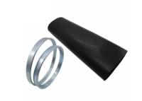 China For Mercedes Benz W220 Rear Air Suspension Shock Repair Parts Rubber Bladder with Steel Clamps. A2203205113 A2203205013 for sale