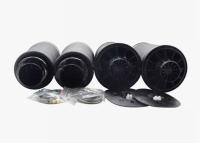 China A1643204513 A1643200625 Mercedes Benz W164 2pcs Front 2pcs Rear ML GL Glass Air Suspension Spring Bag New for sale