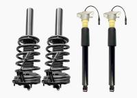 China 95B513035J 95B513035E Front Rear L+R Shock Absorber Struts w/ PASM Fit Porsche Macan 95B 2015-2020 for sale