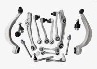 China 16pcs Front Suspension Control Arms + Ball Joints Kit 4H0407505E 4H0407510F For Audi A8 D4 S8 for sale