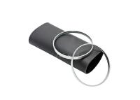 China Rear Rubber Bladder Bushing With Metal Clamps For W211 Air Suspension Repair Kit A2113200725 A2113200825 for sale