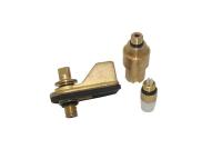 China A8 D3 VW Phaeton Front Air Suspension Repair Kit Air Valves Aluminum Base 4E0616039AF 4E0616040AF for sale