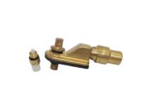 China 4E0616039AF 4E0616040AF Air Suspension Shock Copper Valve With Screws For Audi A8 D3 Front Air Suspension for sale