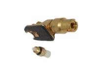 China 4E0616039AF 4E0616040AF Air Suspension Shock Copper Valve With Screws For Audi A8 D3 Front Air Suspension for sale