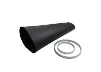 China Airmatic Shock Absorber Rubber Balloon Kit With Steel Clamps For Land Rover L322 RNB000740 RNB000750 for sale