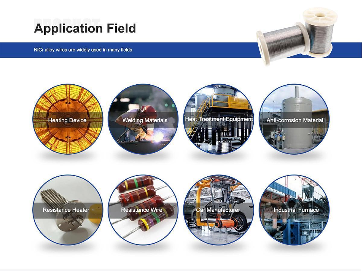Nichrome Alloy Wire application field