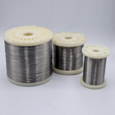 China Pure Nickel Wire Ni200 with 1435-1445℃ Melting Point 35% Elongation ASTM B166 Standard for sale