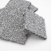 China Open Cell Aluminum Foam Sheet Metal Foam For Soundproofing for sale
