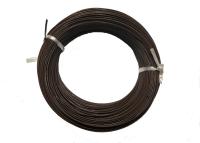 China 2x0.5mm 2x0.6mm 2x0.8mm Type E Thermocouple Extension Wire Metal Shield Fiberglass / PFA Insulated for sale