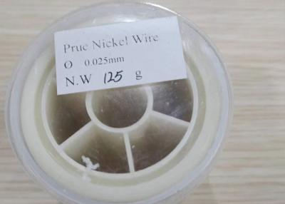 China 99.9% Pure Nickel Wire with Low Magnetic Permeability High Thermal Conductivity and Excellent Weldability for Industrial Applications for sale