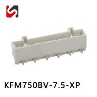 China SHANYE KFM750BV-7.5 Pluggable Terminal Block 300V 10A 7.5mm Pitch 2-24 Poles for sale
