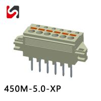 China SHANYE SHSY450M-5.0 5.0mm Pitch Spring Loaded Terminal Connector 300V 10A for sale