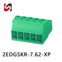 China SHANYE 2EDGSKR-7.62 300V 30A 7.62mm Pluggable Terminal Block 2P-24P UL for sale