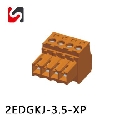 China KF2EDGKJ-3.5 300V Pluggable Terminal Block 8 Pin 3.5mm Pitch Phoenix Replacement for sale