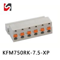 China SHANYE KFM750RK-7.5 Pluggable Terminal Block 7.5mm Pitch 300V 10A 2-24 Poles for sale