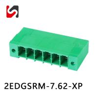 China SHANYE 2EDGSRM-7.62 7.62mm Pluggable Terminal Block Male 300V 30A UL for sale