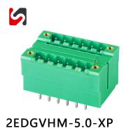 China 2EDGVHM-5.0 300V double row pinheader Pluggable Terminal Blocks supplyer for sale