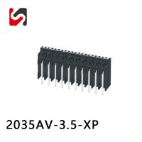 China 10A 300V 3.5mm Pitch SMD Phoenix Terminal Block 2-24P PCB Mount Screw Connector for sale