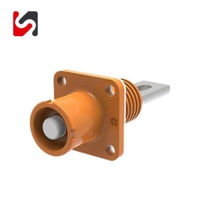 China Shanye Energy Storage Connector 100A 1000V Orange IP67 UL4128 TUV Certified for sale