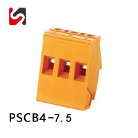 China SHANYE PSCB4-7.5 20A 300V 7.5mm Pitch High Current PCB Screw Terminal Block Transformer for sale