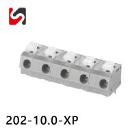 China SHANYE 10.0mm Pitch 3 Way Phoenix Connector Block 300V 10A Terminal Block for sale