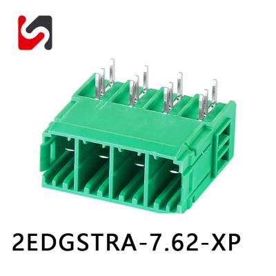 China SHANYE 2EDGSTRA-7.62 300V 10A 7.62mm Pitch Pluggable Terminal Block for PCB for sale