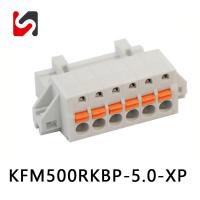 China SHANYE KFM500RKBP-5.0 300V Pluggable Terminal Block 5.0mm Pitch Male for sale