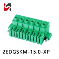 China Shanye 2EDGSKM-15.0 600V 115A 15.0mm Pitch Pluggable Terminal Block 2-24 Poles for sale
