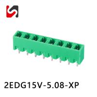 China 2EDG15V-5.08 300V terminal block 5.08 mm replace phoenix for sale