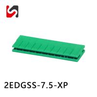 China 2EDGSS-7.5 300V 7.5mm Pitch Phoenix Pluggable Terminal Blocks 2-24 Poles for sale