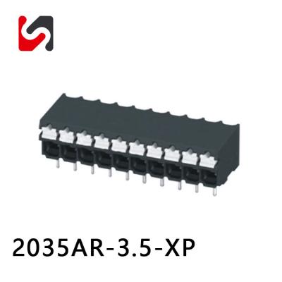 China 3.5mm Pitch 10A 300V Phoenix Terminal Block SMD 2-24 Poles High Quality for sale