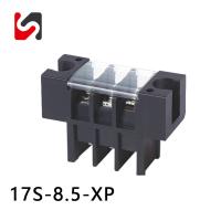 China Shanye 17S-8.5 300V 20A 8.5mm Pitch Barrier Strip Terminal Block 2 Row 2-24 Poles for sale