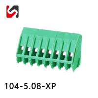 China Shanye SY104-5.08 300V 10A 5.08mm Pitch Pluggable Terminal Block 2-24 Poles UL for sale