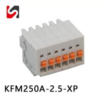China KFM250A-2.5 300V 10A 2P-24P 2.5mm Phoenix Pluggable Terminal Blocks for sale
